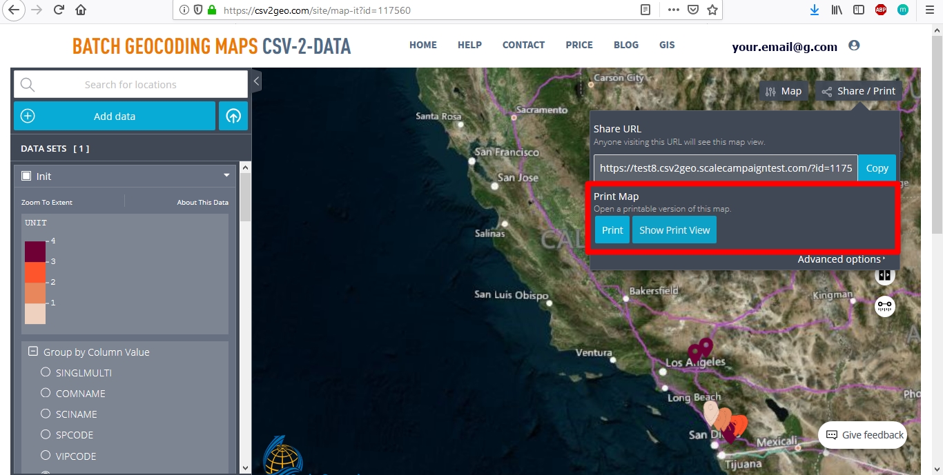 Geocoding Addresses with Batch Geocoder CSV2GEO